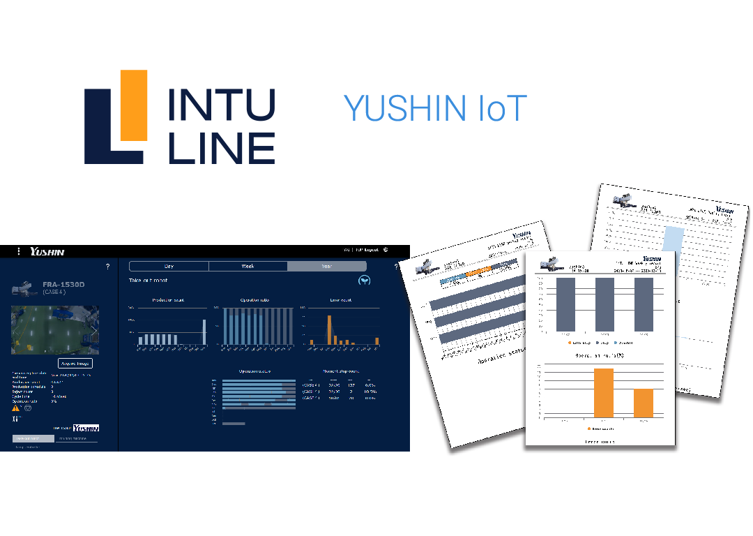 Intu Line - Yushin IoT Solution Service - Yushin - Robotic Automation ...